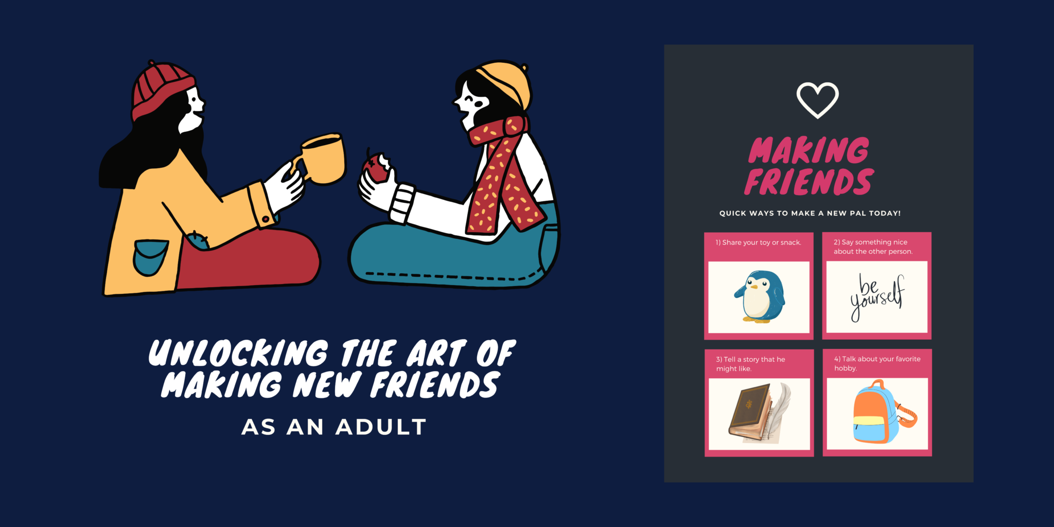 Unlocking the Art of Making New Friends as an Adult - Riviu Maps